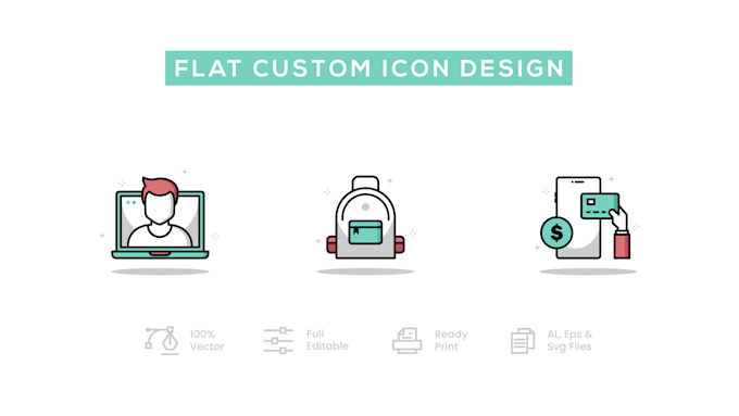 how to design custom icons