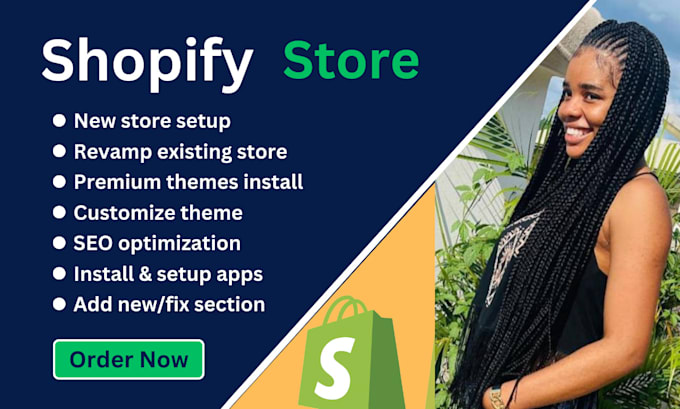 Setup, design and optimize your shopify store by Creativ_dev | Fiverr