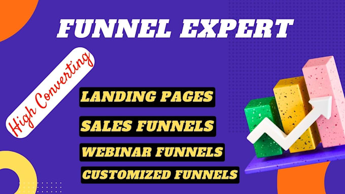 Build perfect landing pages, optin funnels, sales funnels, webinar funnels by Vesturesoft | Fiverr