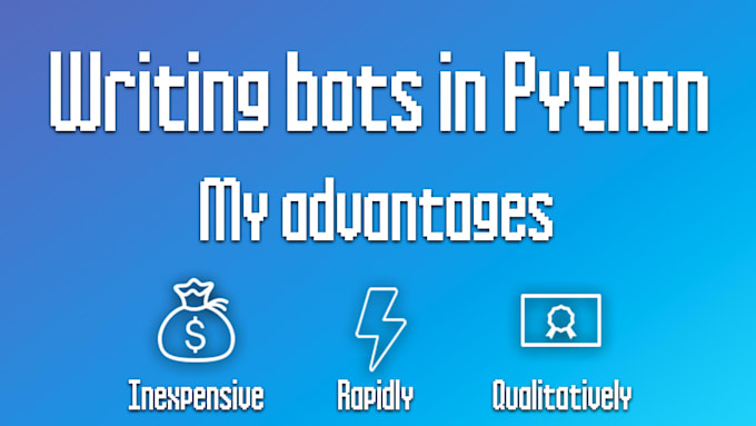 Write for you any scripts in python and bash by Hey_arnee | Fiverr Write for you any scripts in python and bash by Hey_arnee | Fiverr