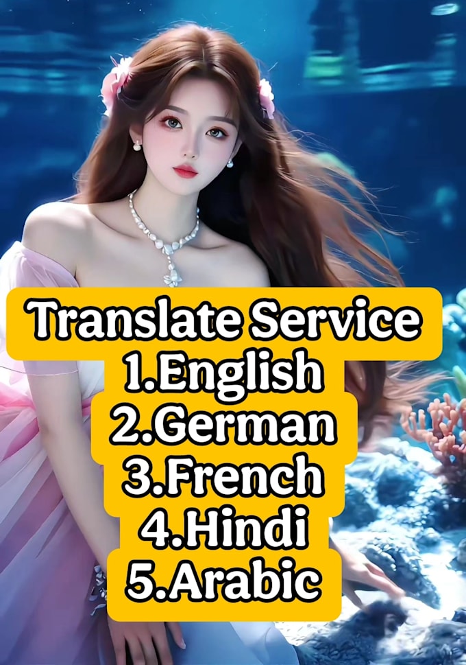 Need translator i am fast and efficient by Mahamud090 | Fiverr