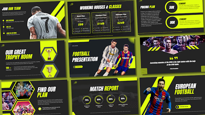 Create eye catching powerpoint and canva presentation design by Umar ...