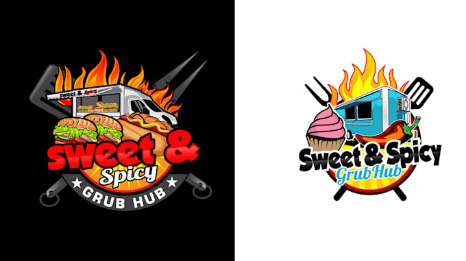 Do modern monogram wordmark emblem food drink restaurant logo design by ...