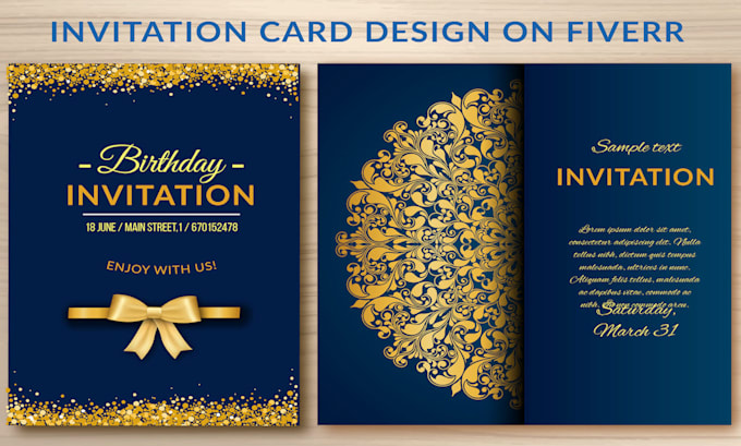 Create a beautiful and personalised event invitation for you by ...