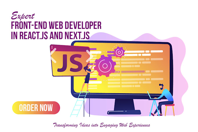 Be Your Front End Web Developer In Reactjs And Nextjs By