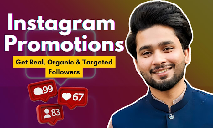 Grow instagram account follower organically, insta promotion by ...
