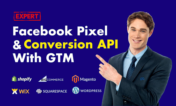 Setup or fix facebook pixel and conversion api server side tracking with gtm by Iammohtasim | Fiverr