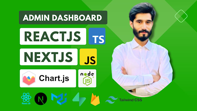Develop admin dashboard using reactjs, nextjs and tailwindcss by Ubaid8 ... Develop admin dashboard using reactjs, nextjs and tailwindcss by Ubaid8 ...