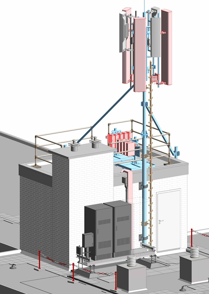 Designing steel masts and rooftops for telecommunication by ...