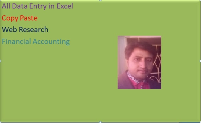 Do Copy Paste Data Entry Data Analysis Data Visulization By