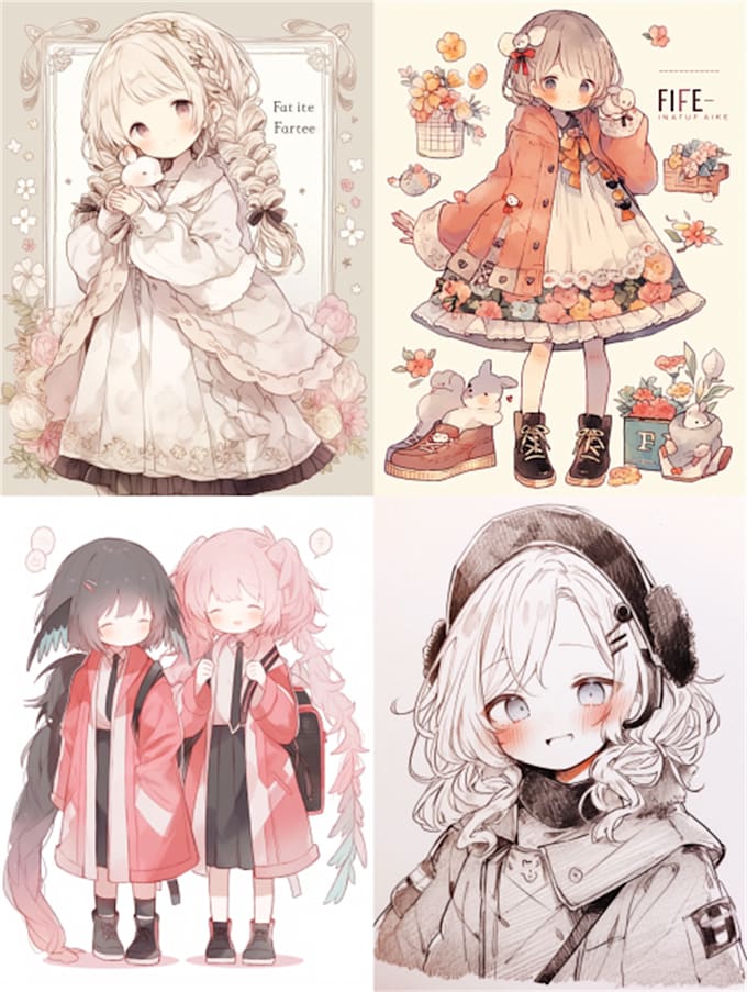 Semi realistic anime, manga ai concept art, , midjourney ai by ...