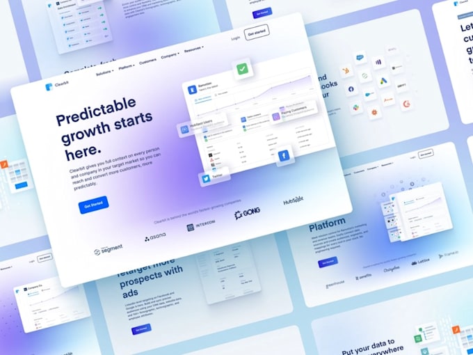 Create website, landing page design in figma, xd format by Ali_raza8845 | Fiverr