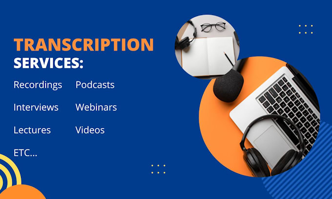 Correctly edit your ai generated transcripts by Edwin_kay | Fiverr