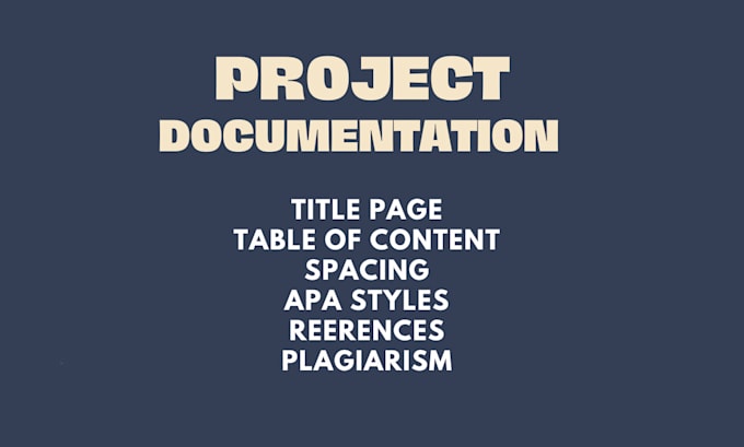 Provide professional project documentation services by Dtrnisar | Fiverr