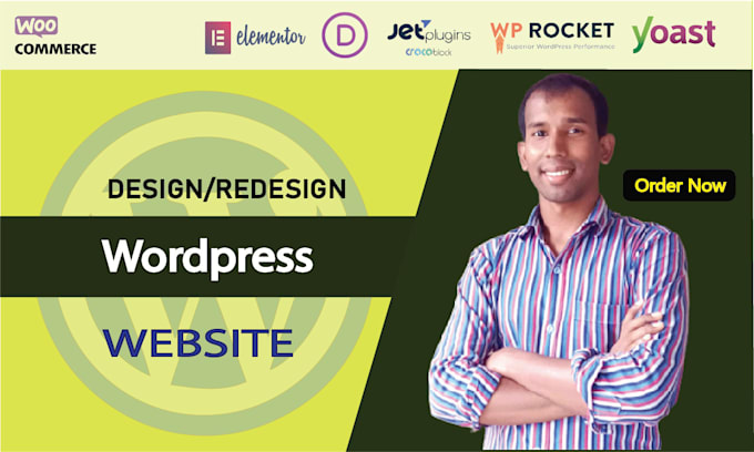Design, redesign wordpress website with elementor pro by Lavlumia_28 | Fiverr