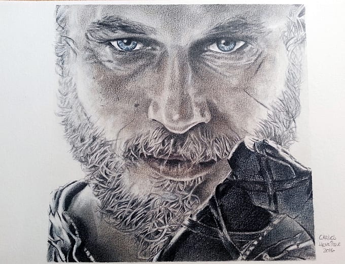 Make a realistic drawing by Carlosricky2275 | Fiverr