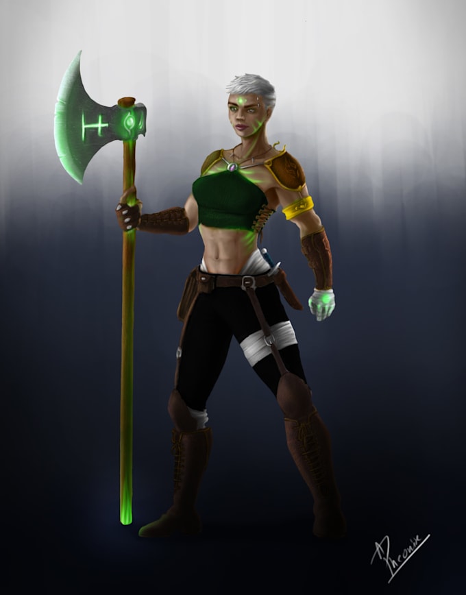 Create custom character designs by Angpheonix7 | Fiverr