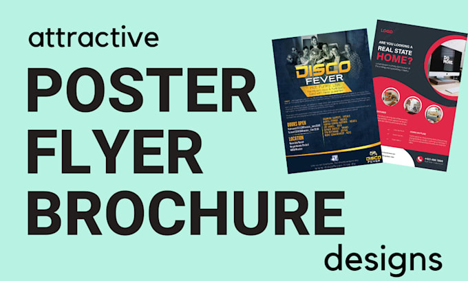 Create poster, flyer, brochure design for any event by Hiccupless | Fiverr