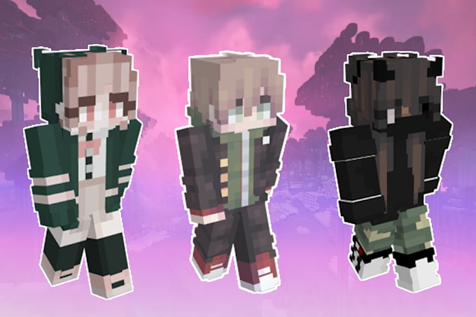 Create best custom minecraft skin by Podvalsk8 | Fiverr