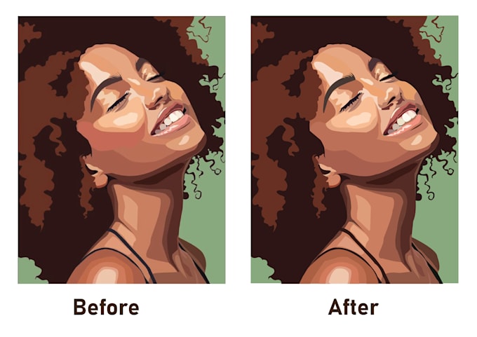 Do vector tracing and convert raster to vector image professionally by Ammash7 | Fiverr