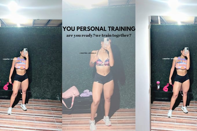 Be your personal trainer by Mariaa_aramayo | Fiverr