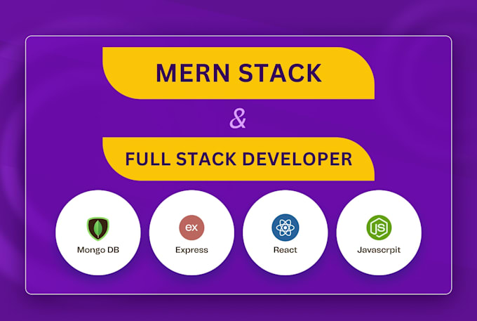 Be your full stack web developer react js and node js by Danyaal_ahmad | Fiverr