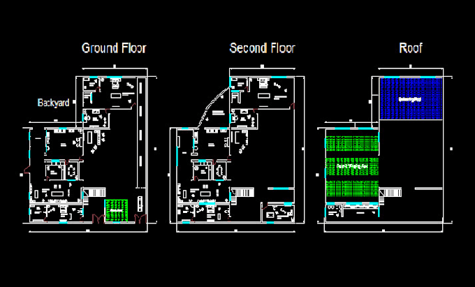 Teach you autocad with precise 2d plans and drawings online by ...