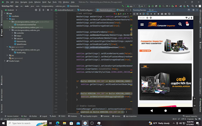 Make a professional web to mobile app by Aongkyoching | Fiverr