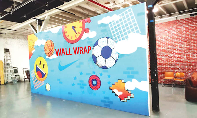 Design a custom wrap for your walls, windows, doors, etc by Rockalax ...