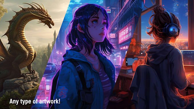 Animate any ai artwork by Dzvegas | Fiverr