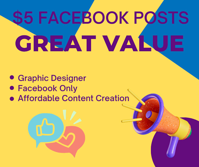 Create facebook posts for your personal or business page by Crochetlady ...