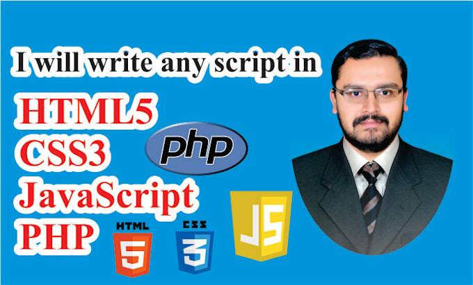 Write any script in html, css, javascript, jquery, php by Wordpress ...
