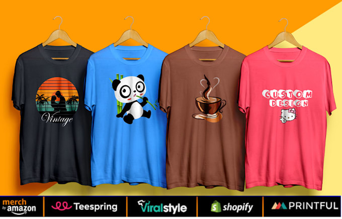 Create a tshirt design of your liking by Izazmahamud | Fiverr