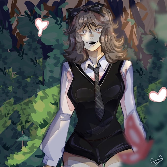 Draw style anime ,furros , digital, gaming by Chocolatadastar | Fiverr