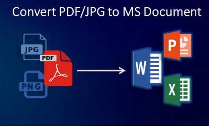 Convert any pdfs, to word, excel, ppt by Maryamriaz973 | Fiverr Convert any pdfs, to word, excel, ppt by Maryamriaz973 | Fiverr
