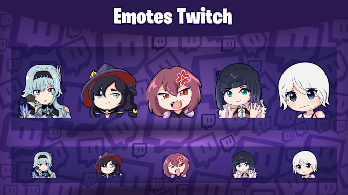 Make custom kick emotes, sub badges for twitch, kick by Farazakhtar110 ...