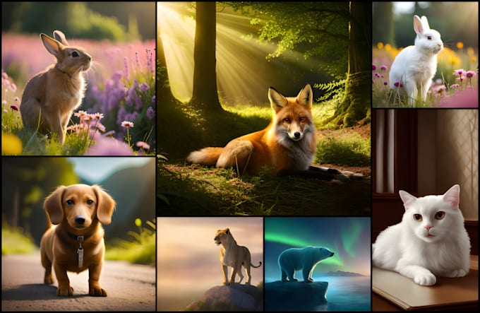Create any animal art using ai by Exdima | Fiverr