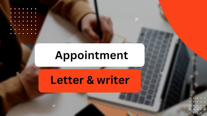 Appointment letter pro precision and speed by Usama1pk | Fiverr