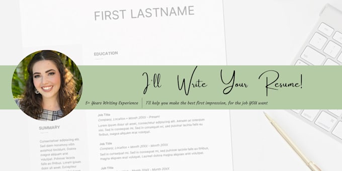 Write and design your resume by Brookem_23 | Fiverr