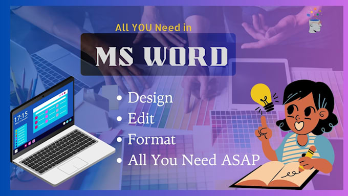 Create, modify word file and convert to pdf asap by Ayaelattar96 | Fiverr