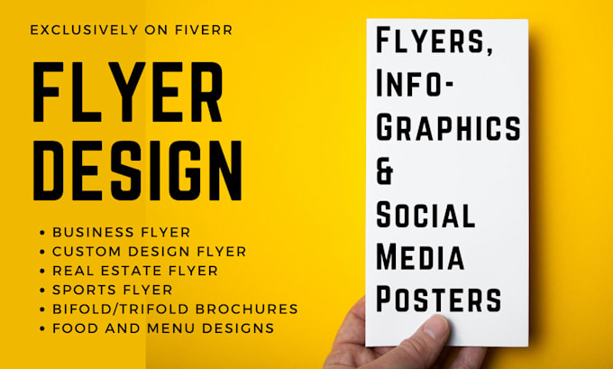 Design engaging flyers, infographics and social media posters by Husna ...