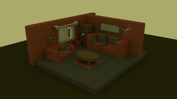 Create 3d game assets for your project and 3d game environment, low poly by Jefthamodelling | Fiverr