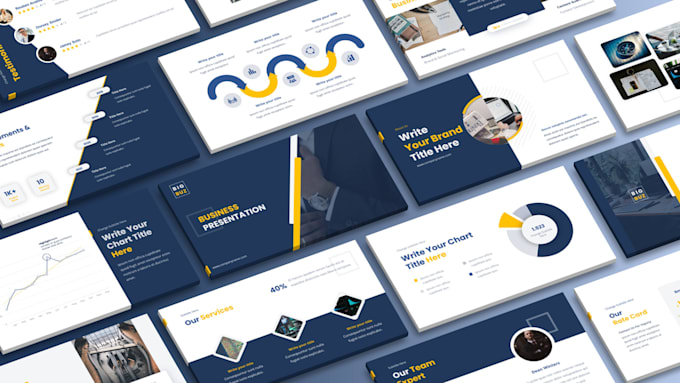 Design powerpoint pitch deck presentation and google slides by ...