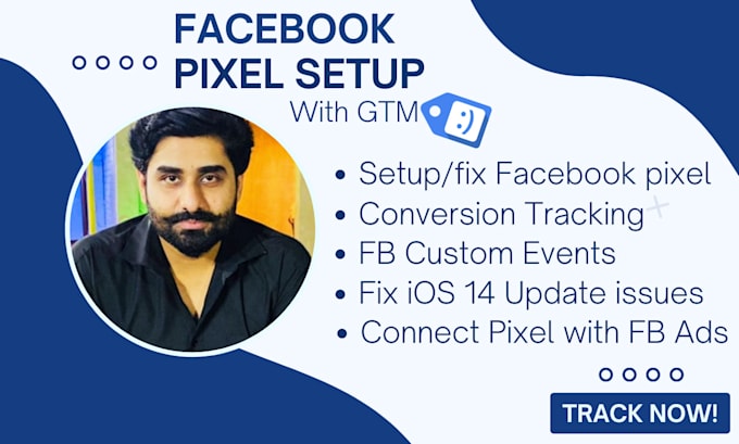 Install or fix meta facebook pixel and conversion api with gtm by Naumanalibaloch | Fiverr