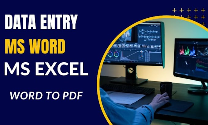 Do data entry in excel , ms word , pdf ,typing by Asifabbas331 | Fiverr