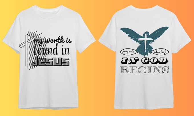Do bulk clean modern christian religious tshirt designs by Likitha128 ...