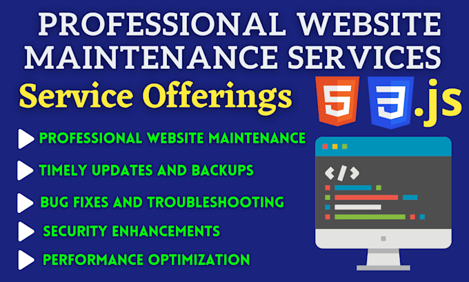Boost your website performance with regular maintenance by Codewithanon ...
