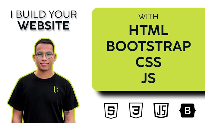 Build your responsive landing website with html, css and js by Arathprieto | Fiverr