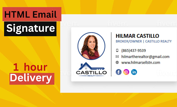 Make the best html email signature for gmail, outlook, apple by ...
