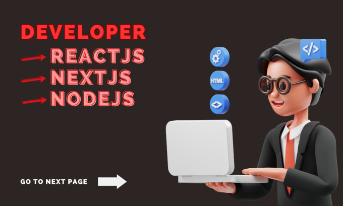 Be Your Reactjs Nextjs Nodejs Developer By Cybershoots Fiverr